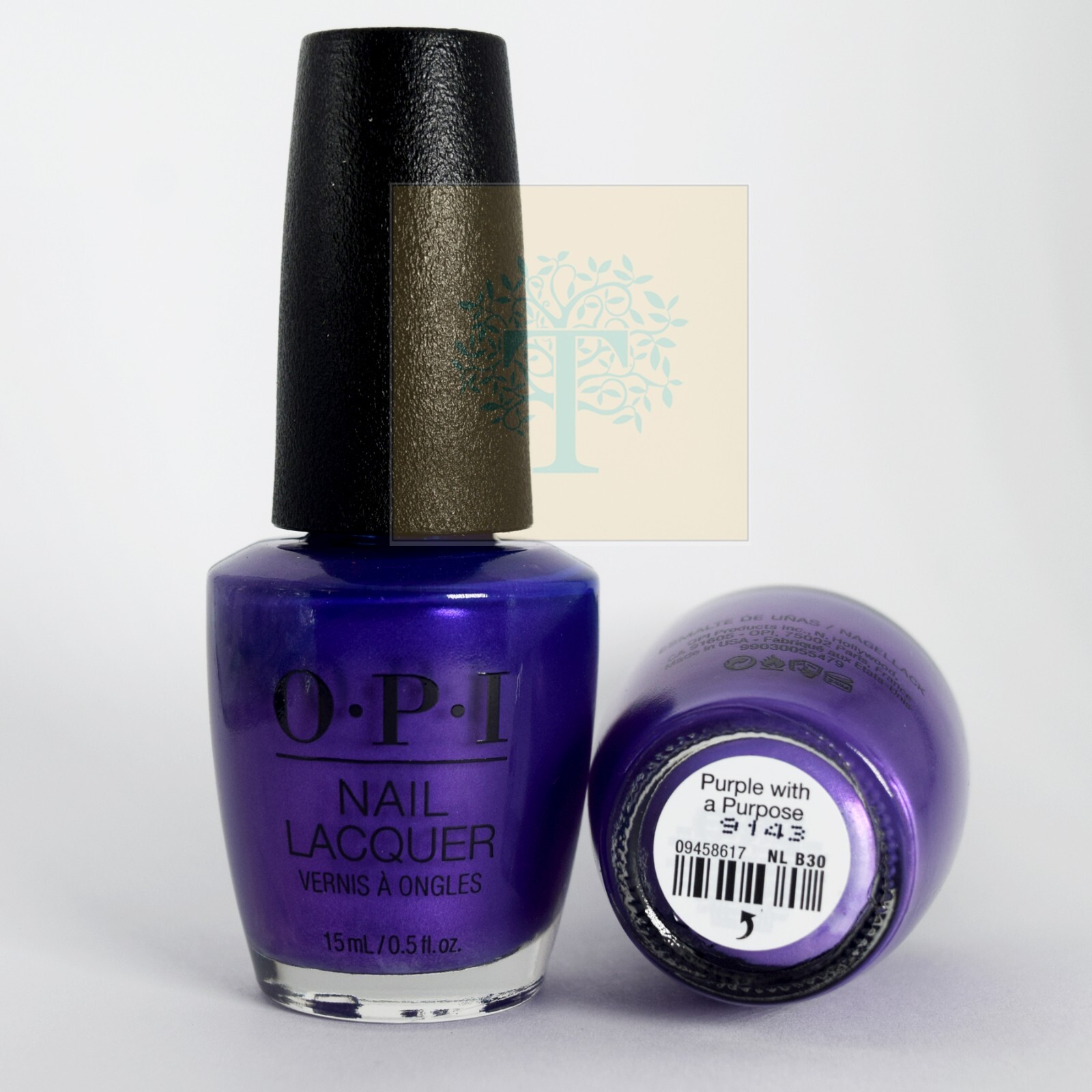 OPI Nail Lacquer 0.5oz/15mL Brand New Authentic - Purple with a Purpose ...