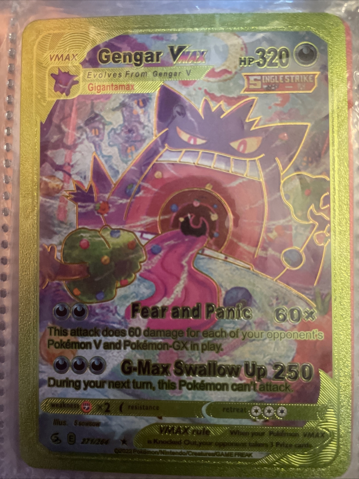 GENGAR VMAX Secret RARE Very Mint 10/10 Great Deal!!! | eBay