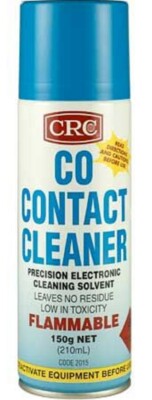 CRC CO CONTACT CLEANER CRC2015 150g Aerosol, Stable, Rapid Evaporation ...