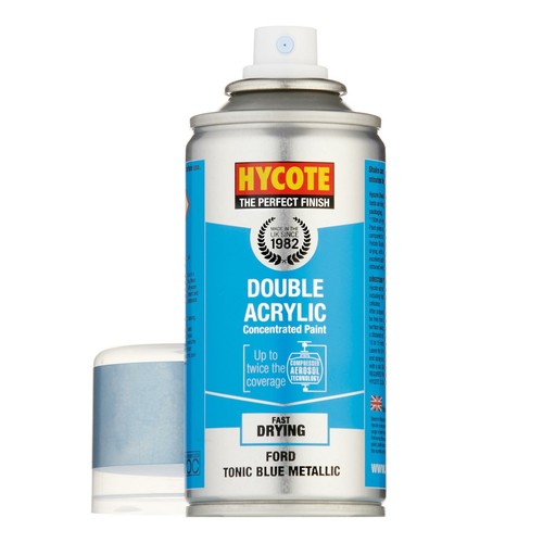 Hycote Colour Spray Paint XDFD715 Ford Tonic Blue (Metallic) 150ml ...