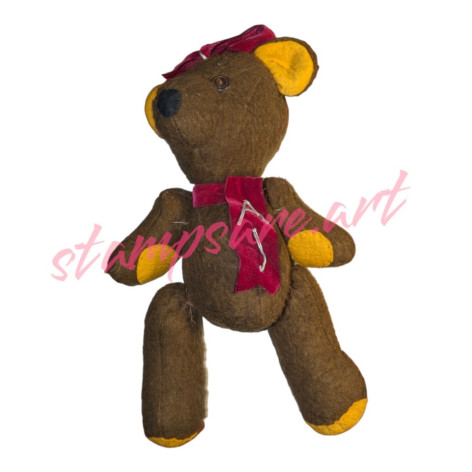 Vintage Handmade Teddy Bear | eBay