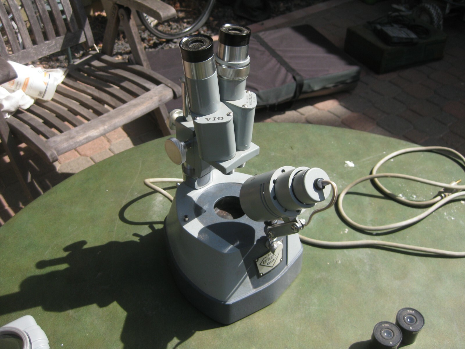 Gem Instruments GIA Gem Detector Vintage diamond microscope | eBay
