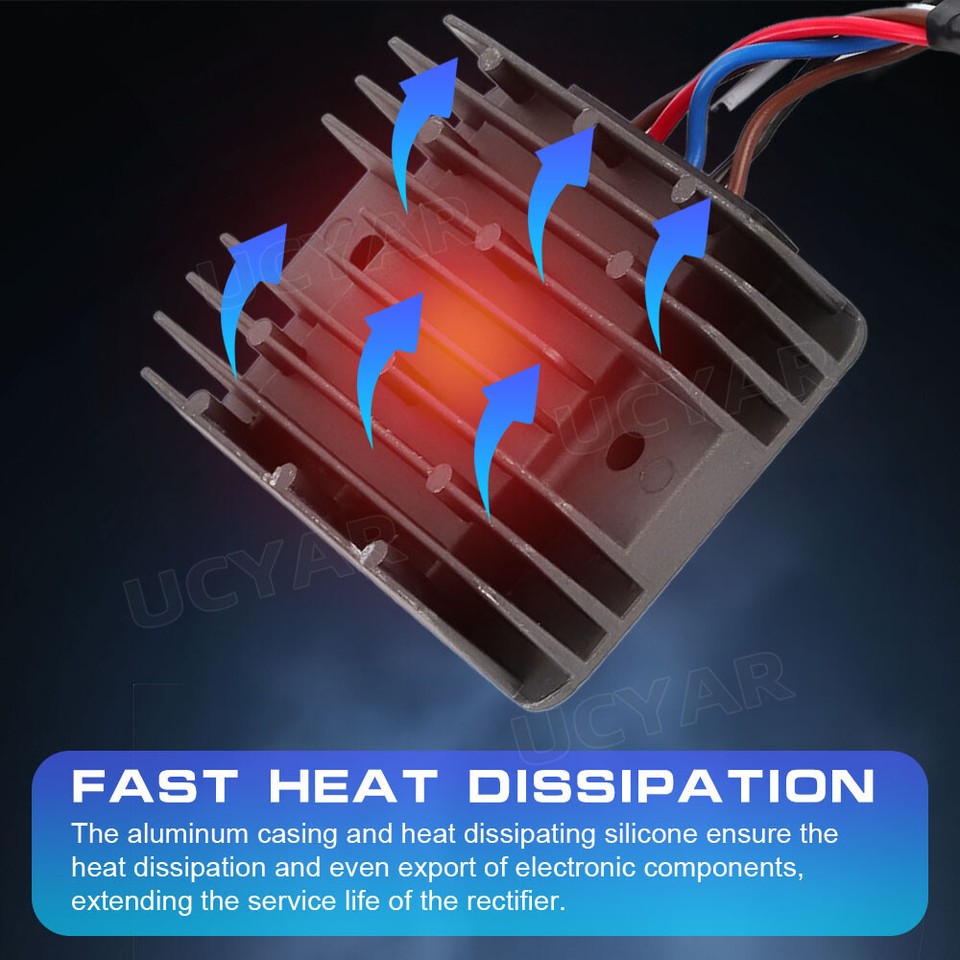 Regulator Rectifier SH748AA 32105-Z6L-0001 For Honda GX620 GX630 GX670 ...