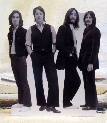 The Beatles Tabletop Standee 9 1/2" Tall | eBay