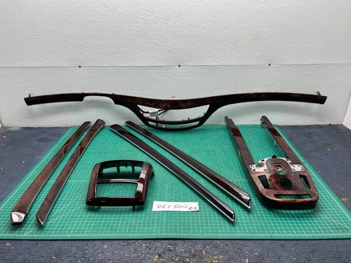 07-09 MERCEDES-BENZ W221 S550 WOOD GRAIN INTERIOR TRIM MODLING SET OF 7 ...