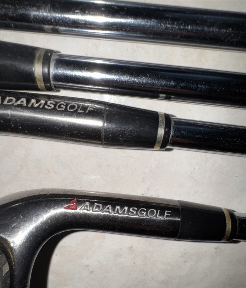 Adams Idea Black CB2 Forged 4-9 P & G Iron Set KBS Tour 90 Steel Stiff ...
