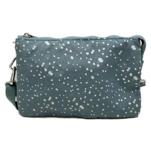 Auth Kipling - Light Blue Silver Nylon Shoulder Bag | eBay