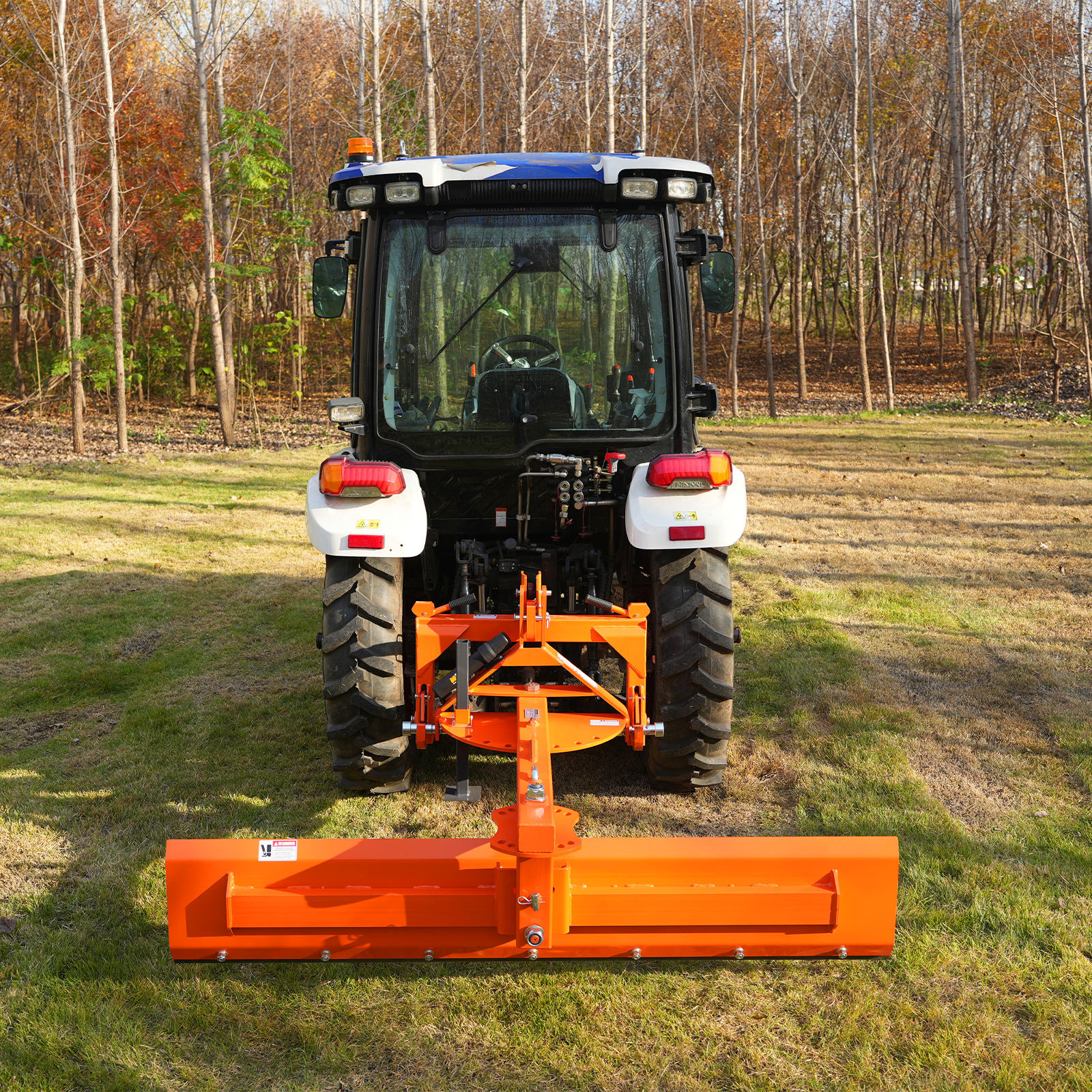 MechMaxx 72" 6-Way Rear Blade With Offset 3 Point Hitch Tractor ...