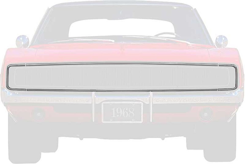 OER MB2172 1968 Dodge Charger 4 Piece Grill Molding Set | eBay