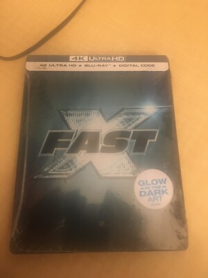 Fast X Steelbook Glow in the dark (4k Ultra, Blu Ray) *New,Sealed* O | eBay