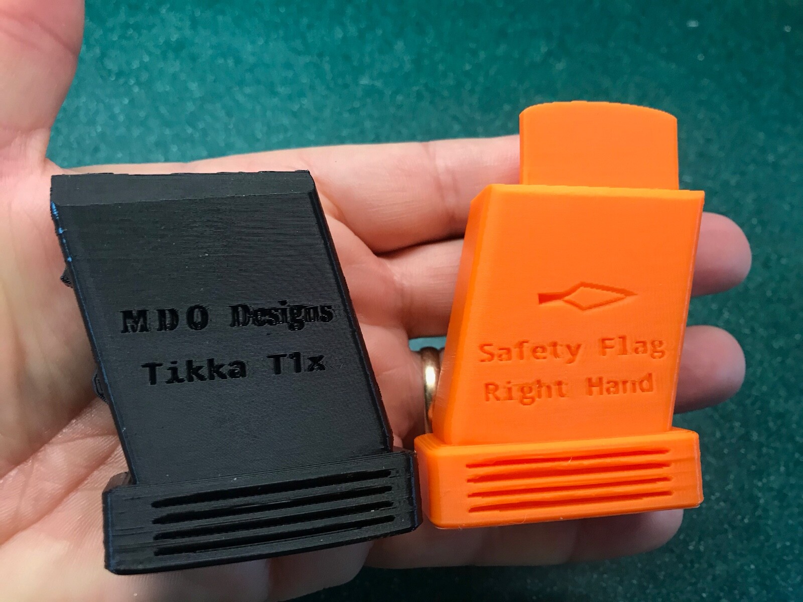 Tikka T1x Rimfire Single Shot Magazine / Safety Flag Adapter .22 LR .17 ...