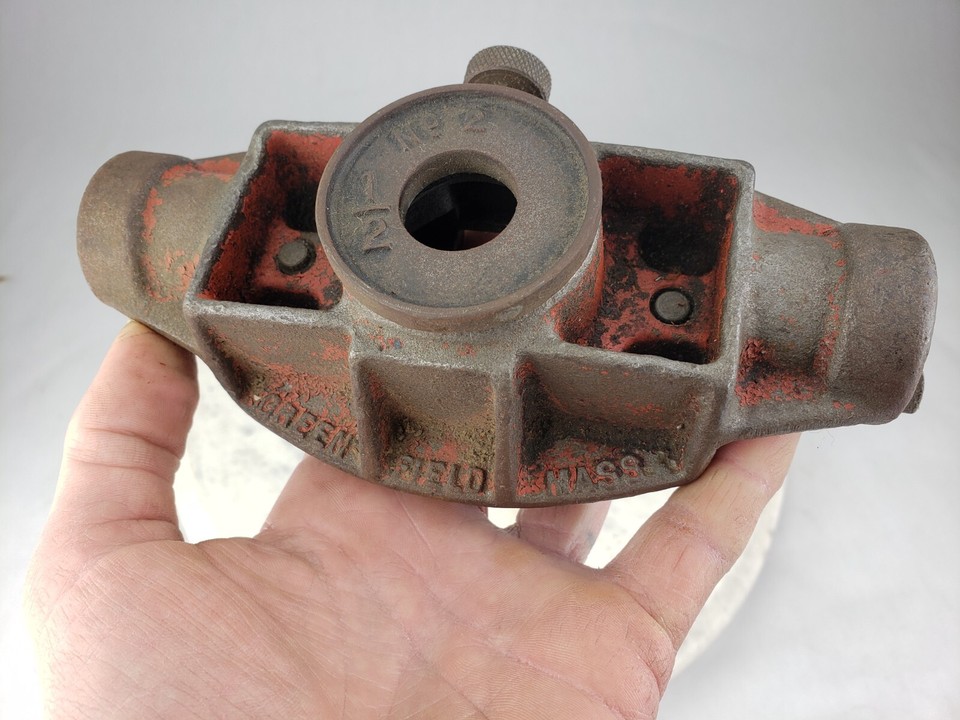 Vintage GTD Greenfield Pipe Threader No.2 - K337 Dies 1/2" NPT Head ...