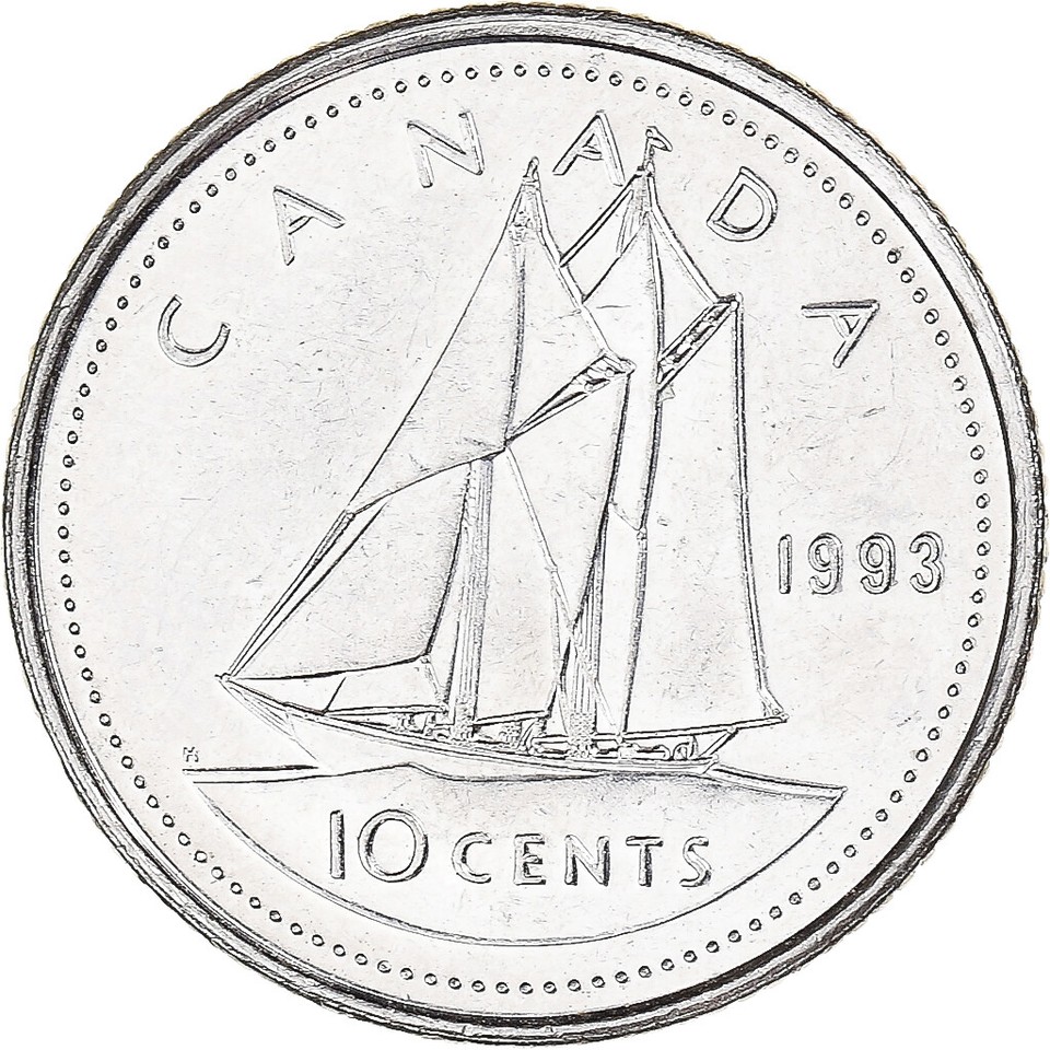 [#1333813] Coin, Canada, 10 Cents, 1993 | eBay