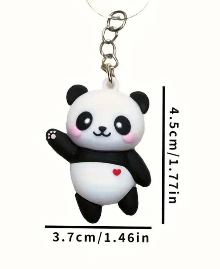 Cute Kawaii Style Panda Keyring | eBay