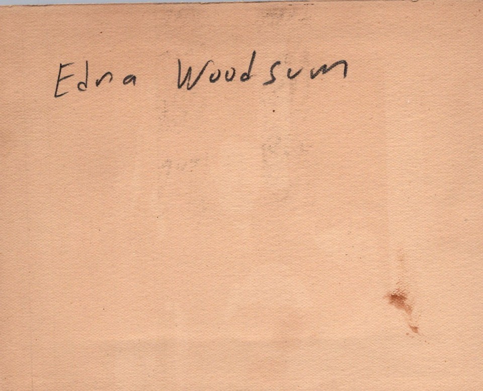 Antique Boston MA 1905 Edna Woodsum Portrait Steps Vintage Original ...