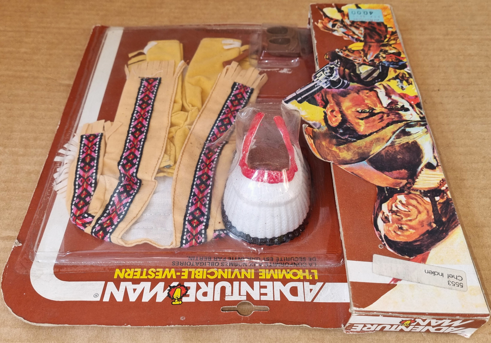 Dynaman Gi Joe Knock off k/o Barter Toys 12" INDIAN CHIEF Adventure ...