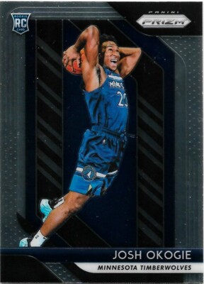 Josh Okogie 18-19 #37 Rookie Card Minnesota Timberwolves | eBay
