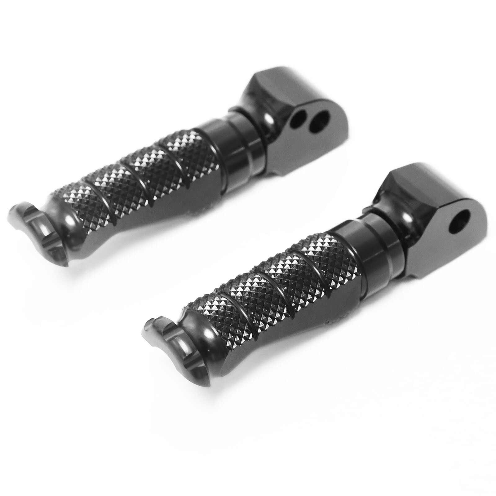 R-FIGHT Black CNC Rear Foot Pegs For Yamaha YZF R6 17 18 19 | eBay