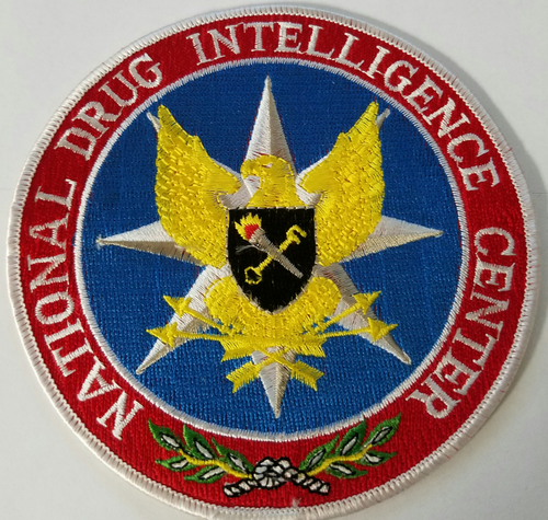 Toppa in tessuto National Drug Intelligence Center | eBay