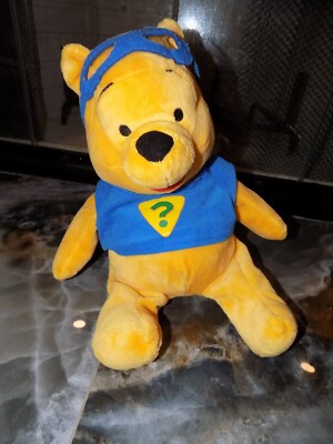 Disney Winnie the Pooh Super Sleuth Hero 13.5" Plush | eBay Australia