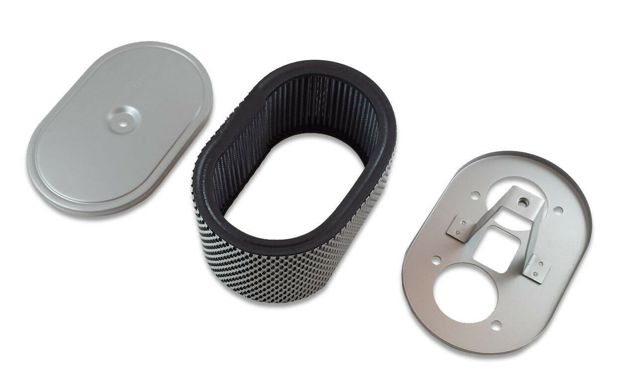 VW FLAT 4 VINTAGE KNECHT MESH AIR CLEANERS WEBER IDF DELLORTO DRLA EMPI ...