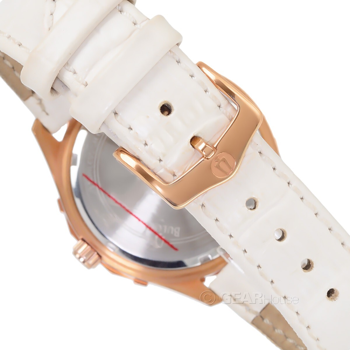 Bulova Women's 98R150 Solano Marine Star Leather Strap Watch for sale ...