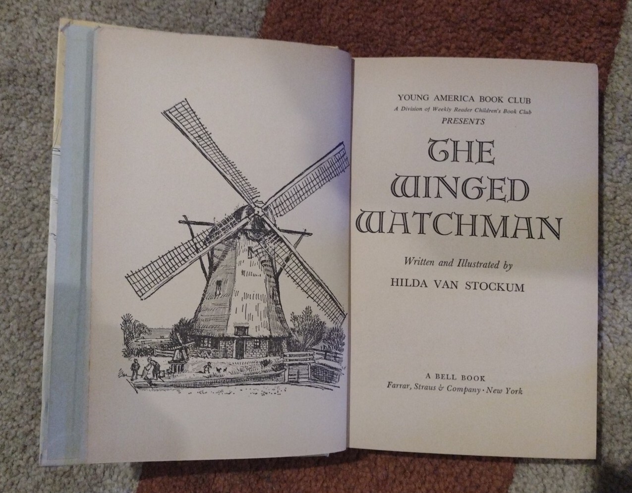 THE WINGED WATCHMAN BY HILDA VAN STOCKUM -DUTCH CHILDRENS AUTH RARE ...