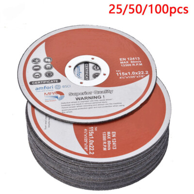 4" 4.5" 5" 6" 7" Cut off Wheel Metal & Stainless Steel Cutting Discs | eBay