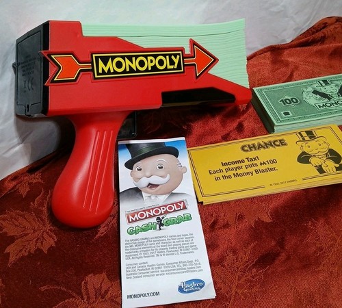 Monopoly Cash Grab Money Gun Game ~ Money Dispenser & Money "Make It ...