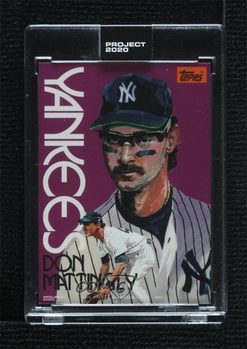 2020 Topps Project 2020 1984 Topps /2239 Don Mattingly Jacob Rochester ...