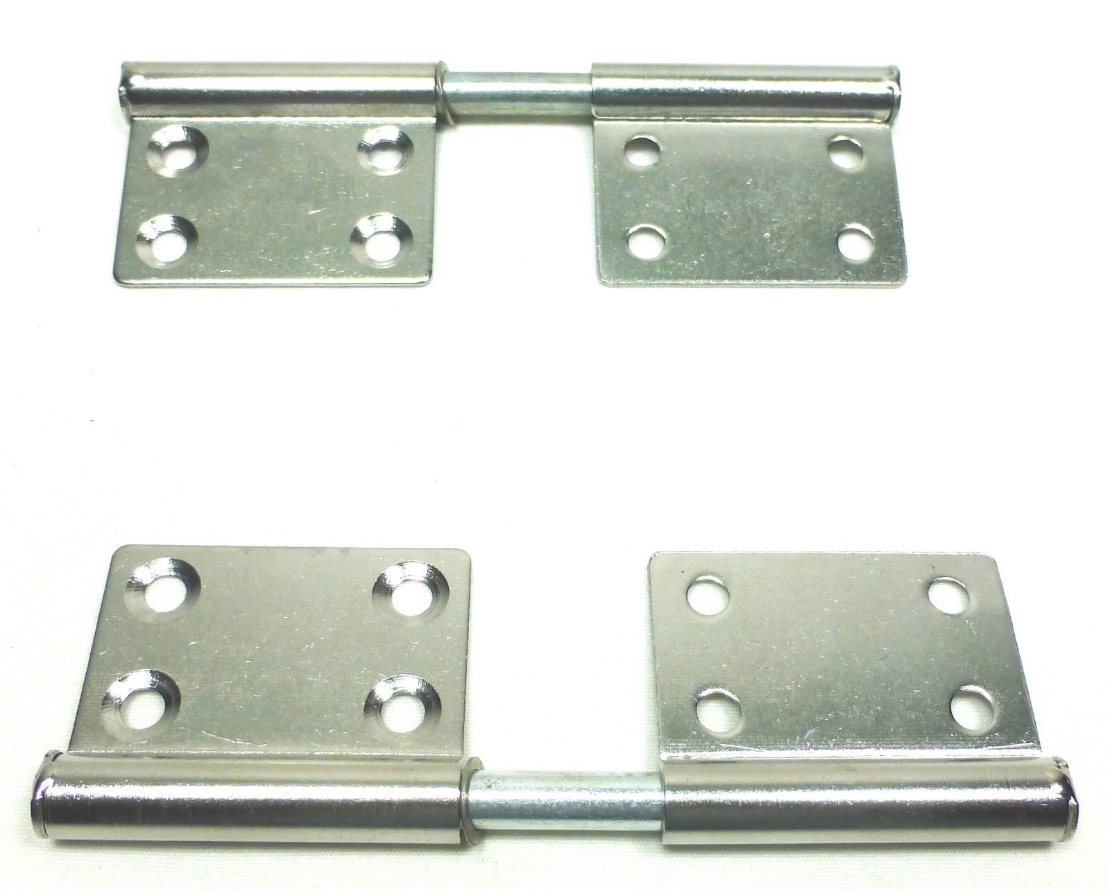 (2) Two Large Slip Off Hinges or Take Apart Hinges (Chromed) | eBay
