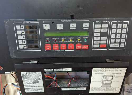 Simplex 4020-8001 Head End With Display,controller,power supply,slave ...