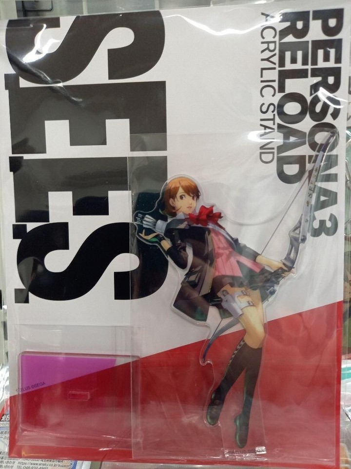 PERSONA 3 RELOAD Yukari Takara Acrylic Stand New SEES battle outfit Ver ...