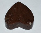 Flowering Blue Ridge Jade Chocolate Heart Hand Carved Ridge North ...