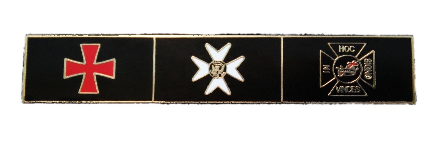 York Rite Knights Templar Order KYCH Uniform Bar Lapel Pin | eBay