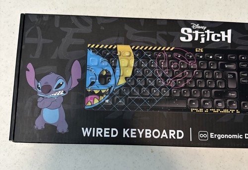 Culturefly Disney Stitch Wired Keyboard- for sale online | eBay