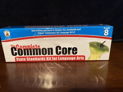 The Complete Common Core State Standards Kit Fit Language Arts Grade 8 ...