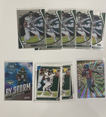 2021 ELIJAH MOORE ROOKIE LOT 9!! Absolute , Donruss & Prestige! 🔥 | eBay