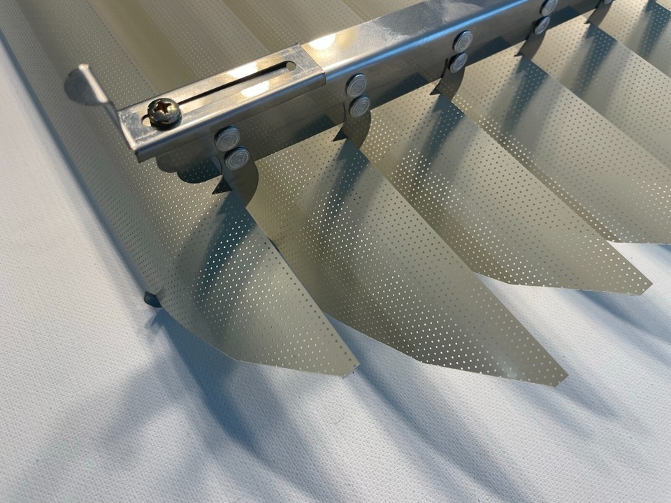 VW Volkswagen Bus Rear Window Venetian Blinds Adjustable Slats Ivory ...