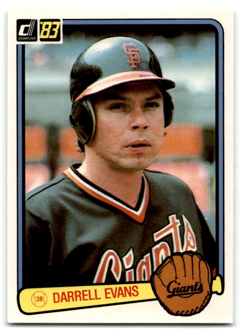 1983 Donruss Darrell Evans San Francisco Giants #251 | eBay