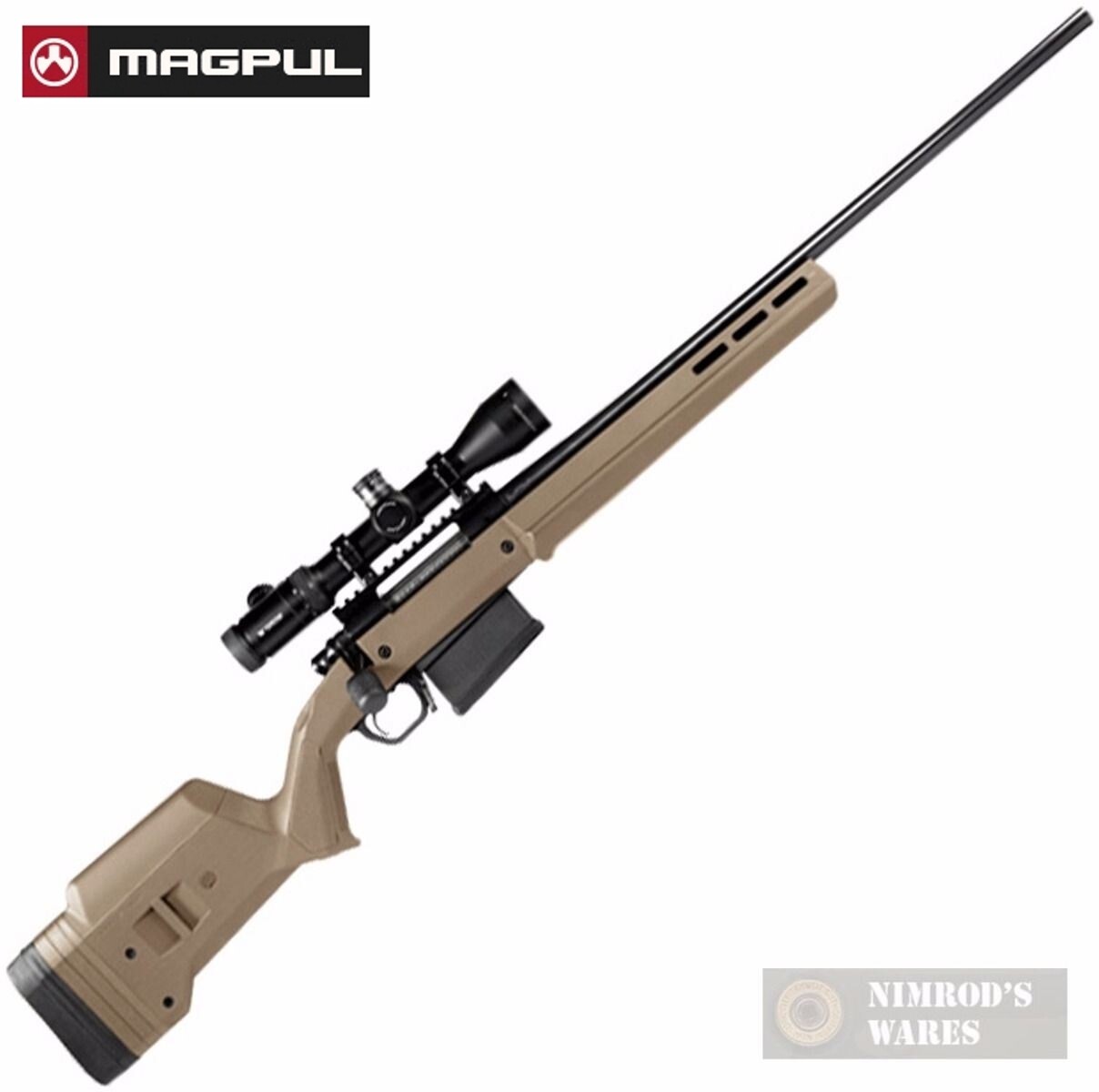 MAGPUL HUNTER 700L Remington 700 Long Action STOCK/CHASSIS MAG483-FDE ...