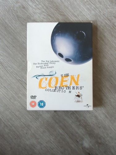 The Coen Brothers Collection (DVD, 2004, 4-Disc Set). #2 Region 2, PAL ...