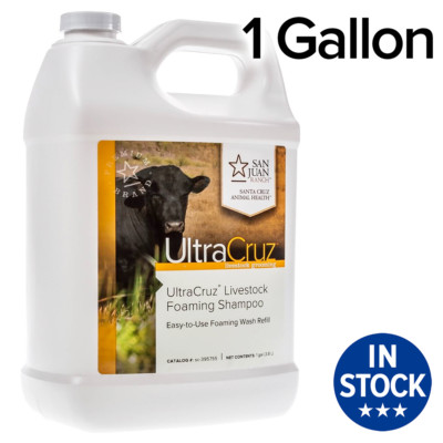 UltraCruz Livestock Foaming Shampoo, 1 Gallon Refill | eBay