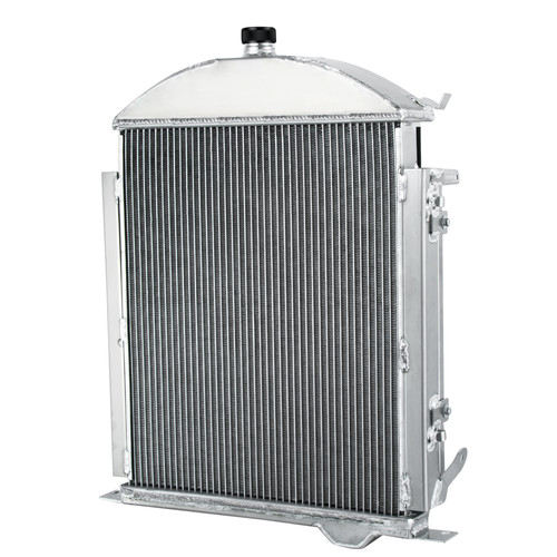 4 Row Aluminum Radiator Fit 1928-1929 Ford Model A Heavy Duty 3.3L L4 ...