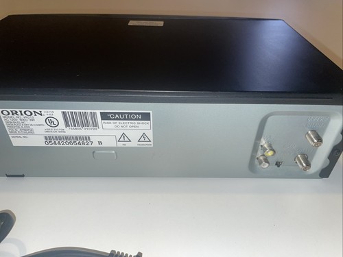 Orion VR213 VCR Video Cassette Recorder VHS Player *No Remote *Tested ...