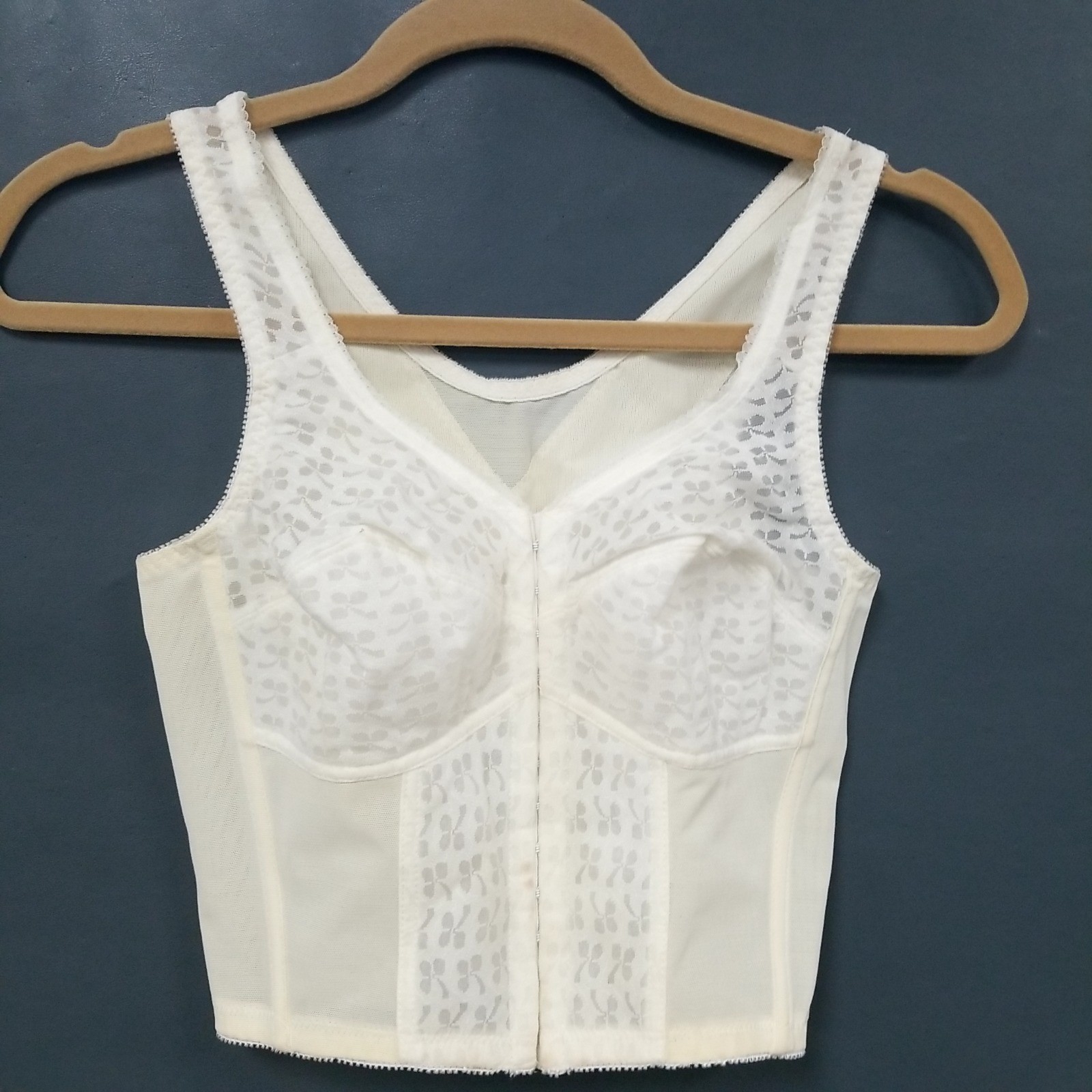 VTG Under Scanes by Lily of France Bustier Bra Shape … - Gem
