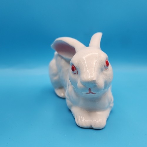 Vintage Porcelain Rabbit Bunny Japan Mid Century Easter Planter Inarco ...