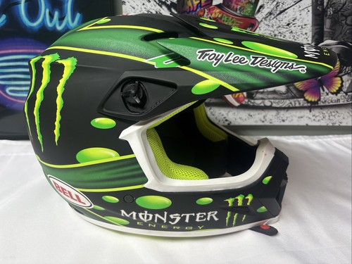 Monster Energy, Bell, Troy Lee Design, Dirtbike Helmet Size Medium | eBay