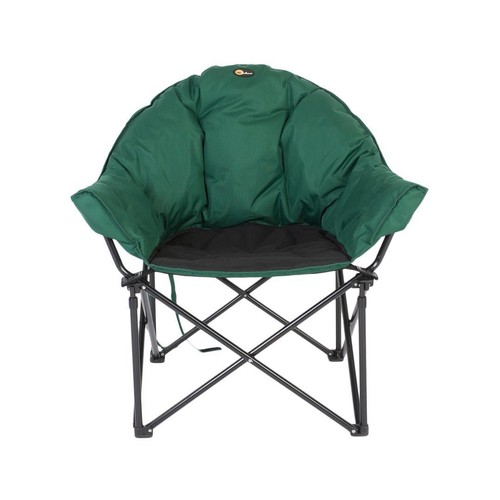 FAULKNER Big Dog Bucket Camping Chair 35.4" H x 33.5" W x 31.5" D Open ...