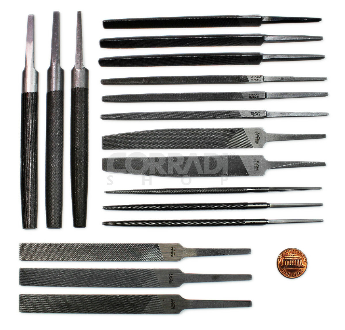 IRIDIUM Machinist Engineers' Files, 4", set of 17 | eBay